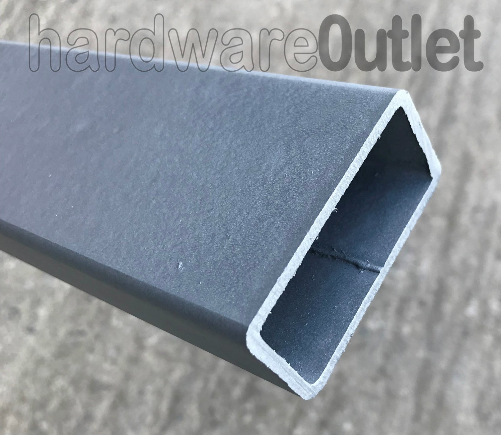 GALVANISED Steel RECTANGULAR Box Section 5 Sizes & 4 Lengths Available ...