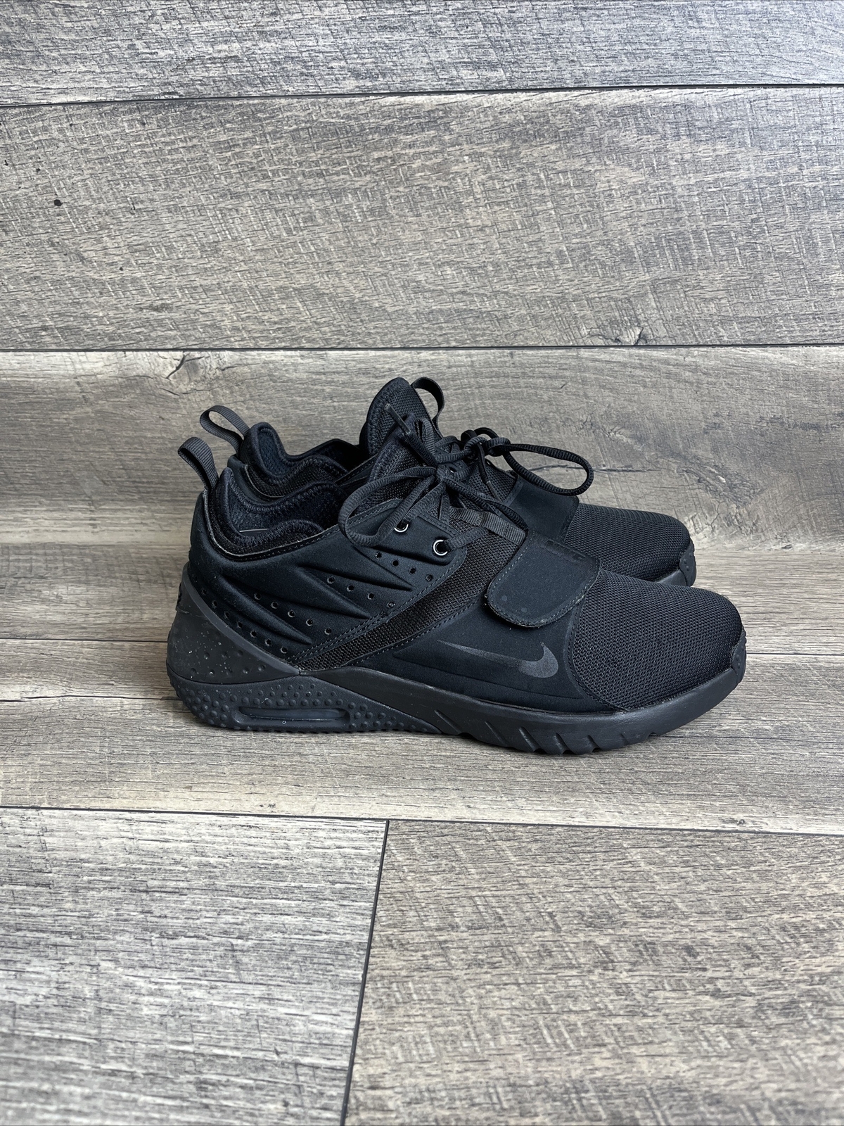 Nike Men Air Max Trainer 1 Triple Black A00835-001 Running Shoe Size 9.5 | eBay