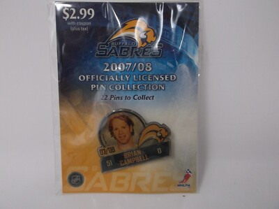 Buffalo Sabres 2007/08 Officially Licensed Collectors Pin #51 Brian ...