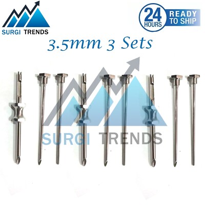 HRT Trocar 3.5 mm 3 Sets Hormone Replacement Pellet Insertion Kit | eBay