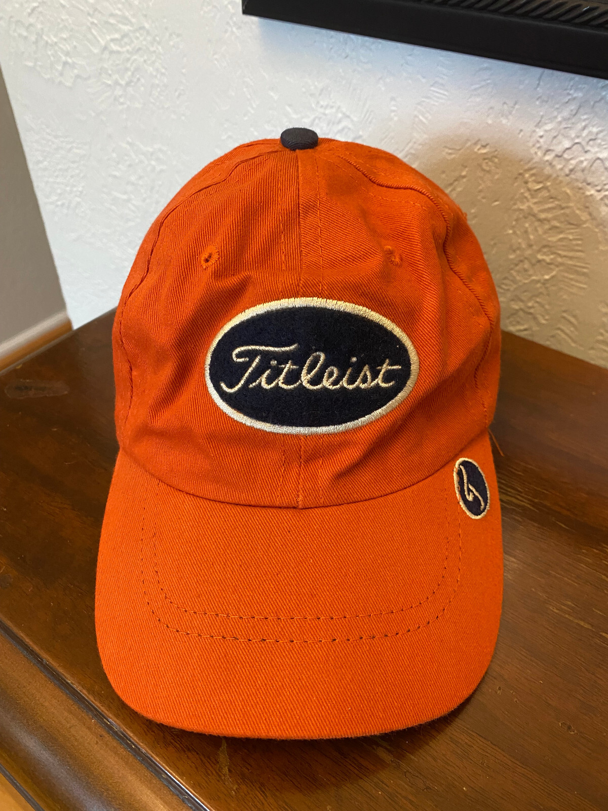 Clean TITLEIST YOUTH Khaki Orange Golf Hat FootJoy Pro V1 | eBay