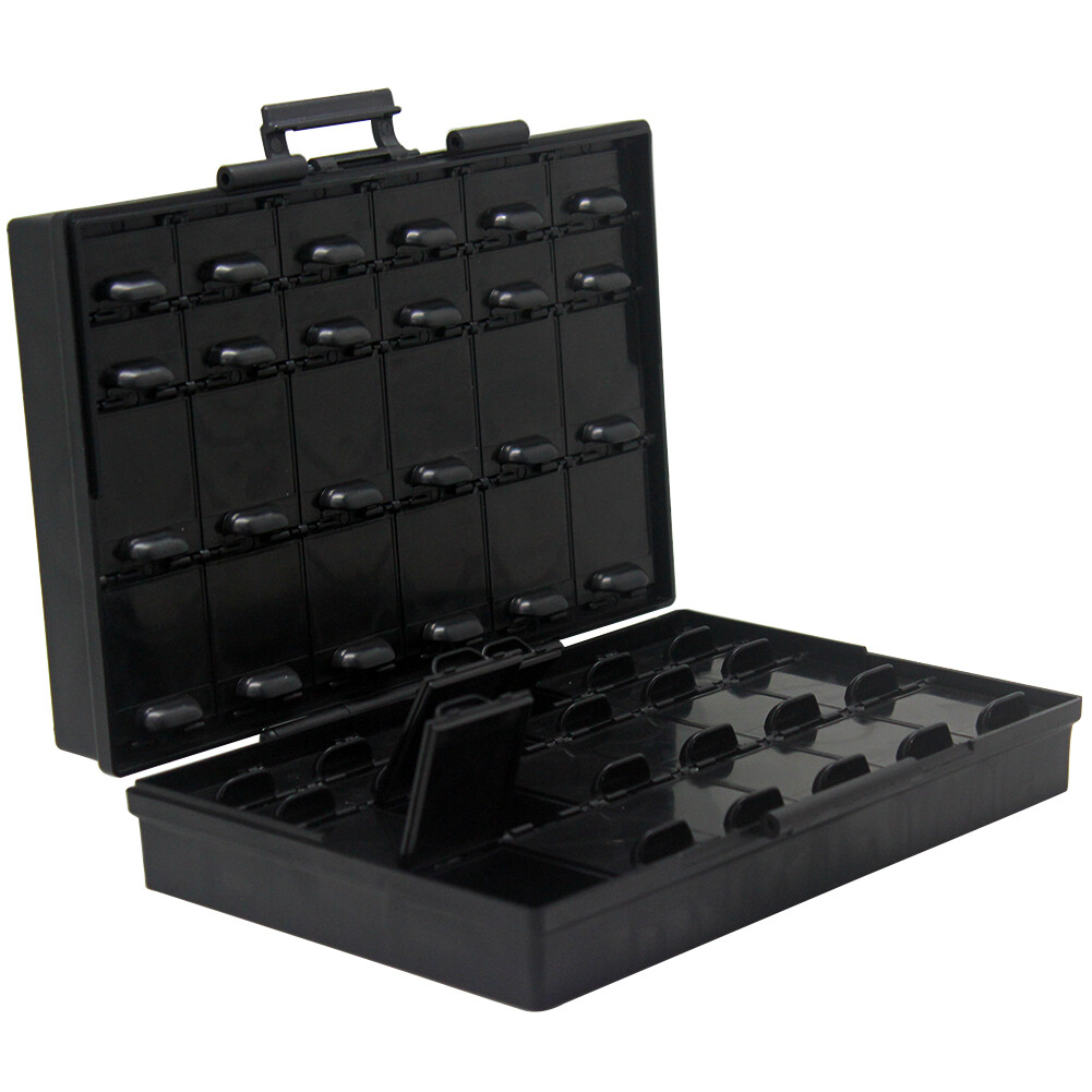 Aidetek Two BOX-ALL 48 ESD safe enclosure 48 holes lids Anti-statics IC ...