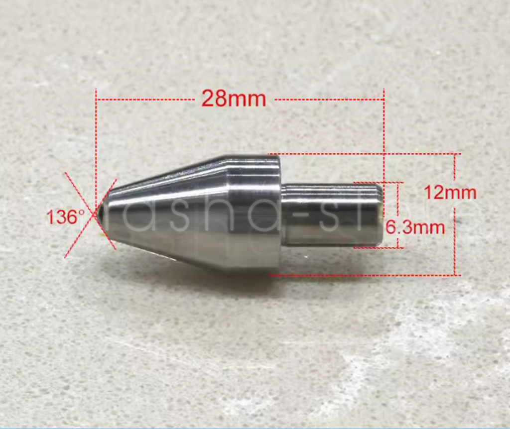 1pc new Hardness tester diamond indenter HV-4 Vickers indenter ...