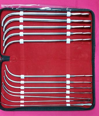 NEW O.R GRADE 12 EA VAN BUREN DILATOR URITHRAL SOUNDS SETS OB/Gyn ...