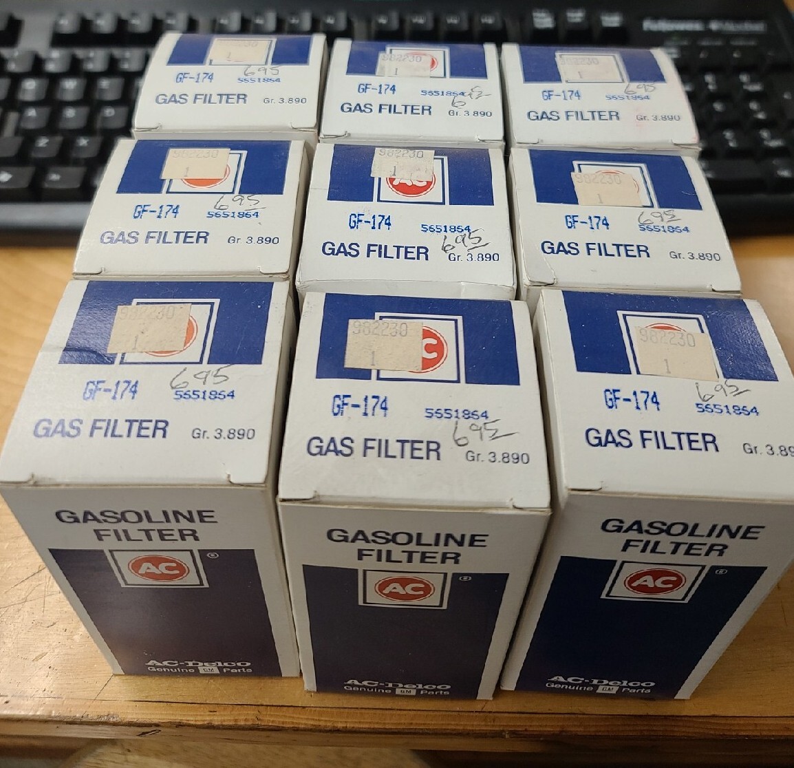 GONHER GG4 - Fuel filter cross reference