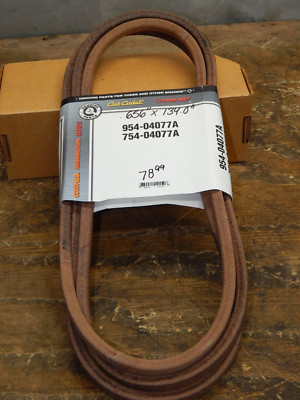 OEM MTD TROY BUILT Cub Cadet Belt 954-04077A 754-04077A | eBay