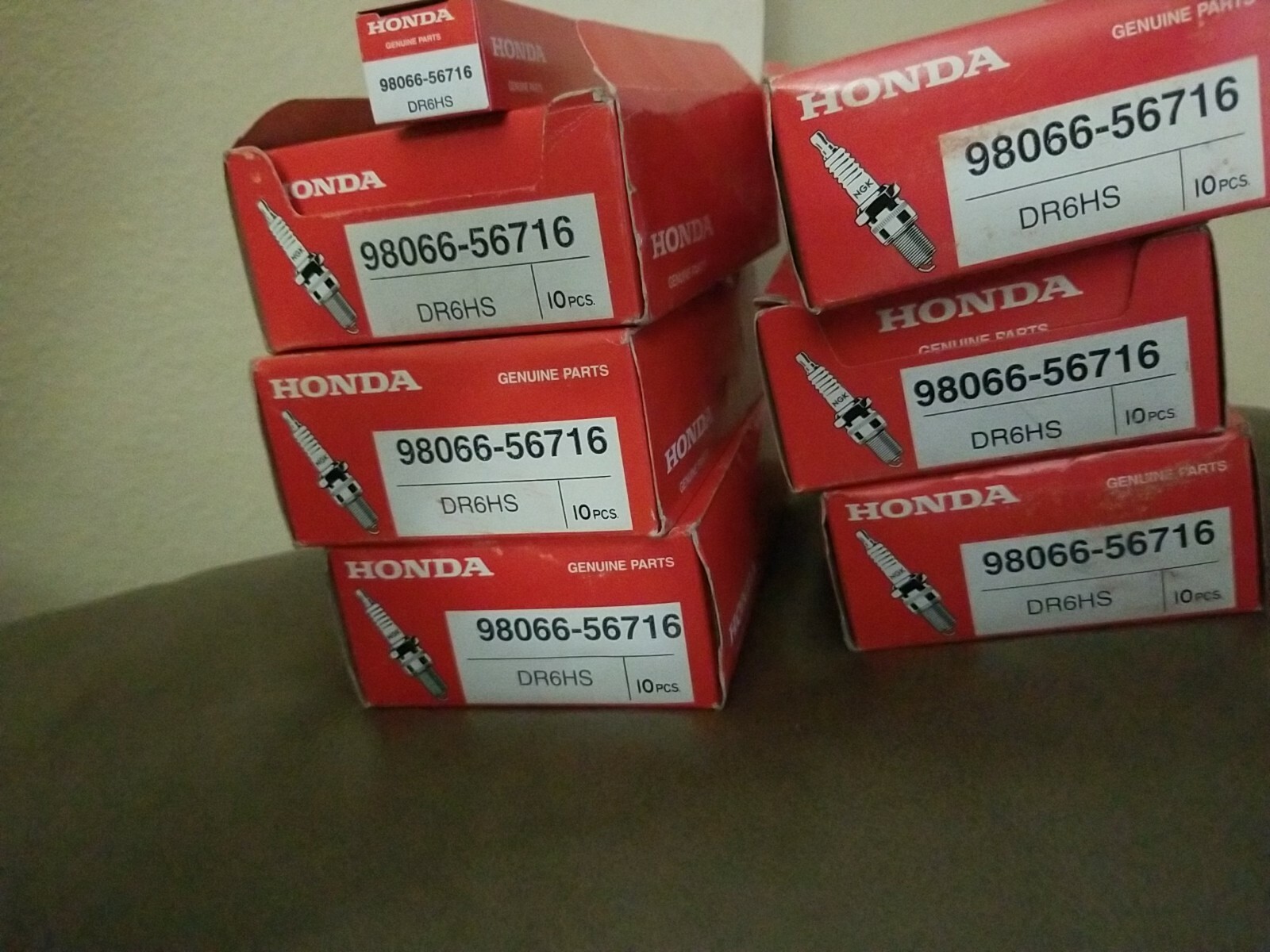 Honda Spark Plug NKG DR6HS 98066-56716 2 plugs | eBay