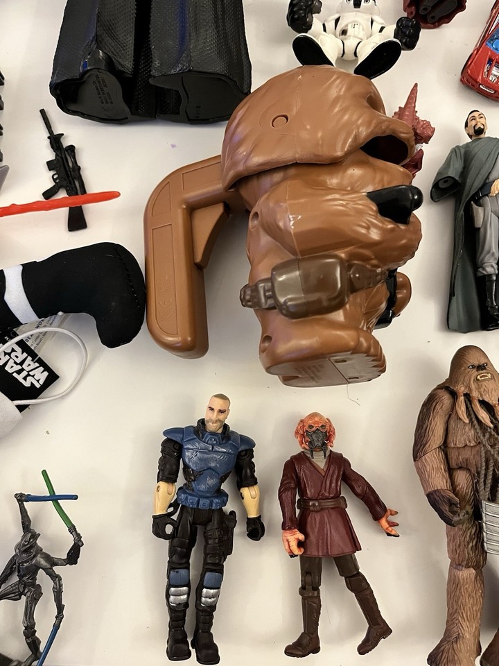 MASSIVE Star Wars Collectible Figures Vehicles Toys Job Lot Collection ...