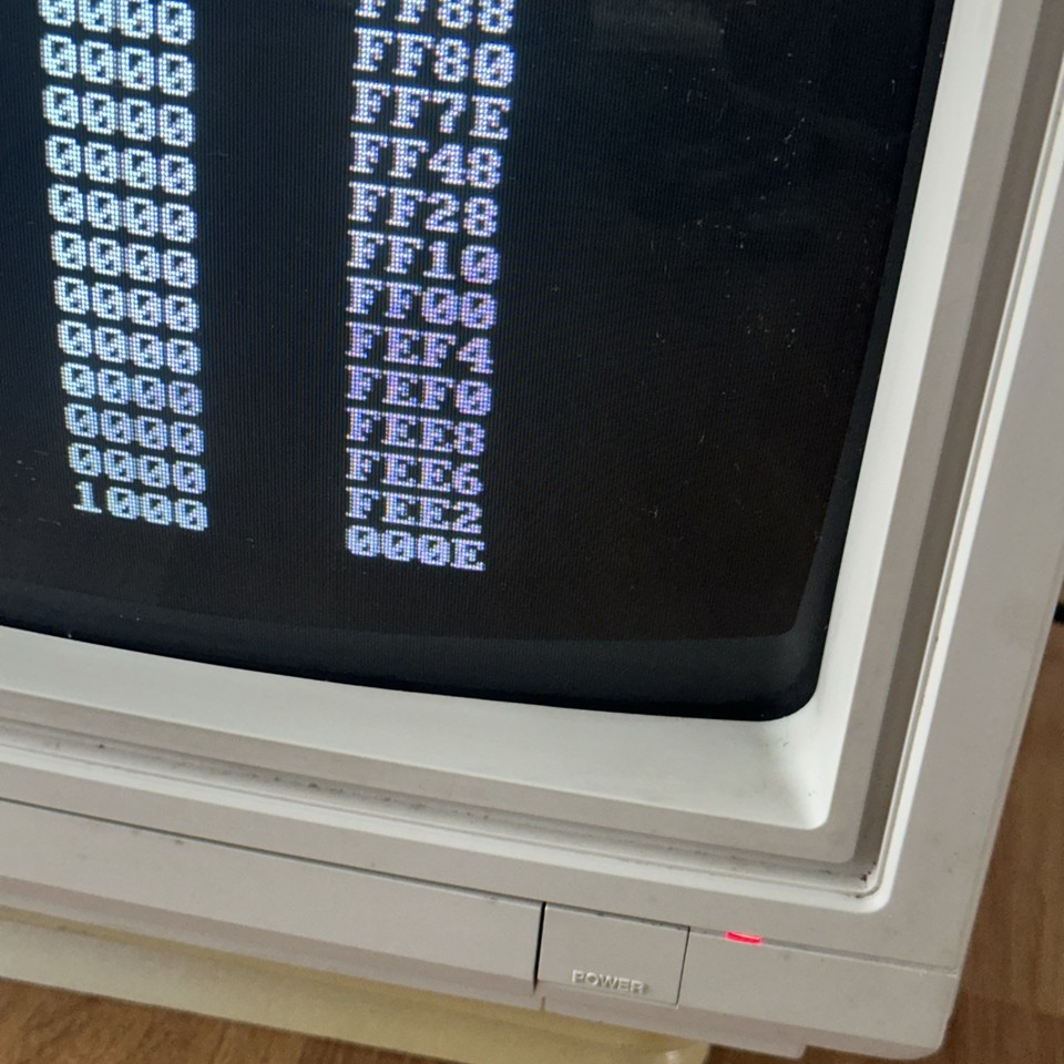 Original Tandy CM‑5 Monitor + Original Base – Powers On, Vintage 1000 ...