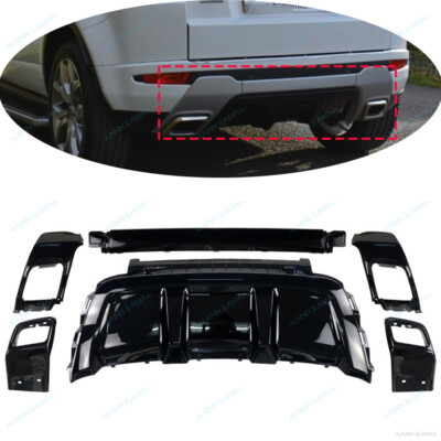 Rear Bumper Protector Cover Body Kits g For Range Rover Evoque 2012 ...
