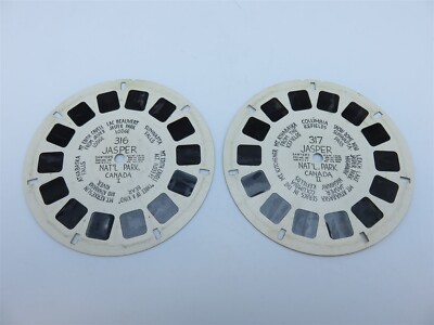 View Master Reel 316-317, Jasper Nat'l Park, Canada, Hand Lettered ...