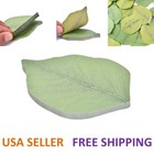 Cute Leaf Sticky Notes Memo Pad Self-Adhesive Sticky Notes Bookmark ...