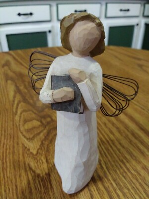 Original Susan Lordi ~ Willow Tree ~ Angel of Learning ~ Figurine ...