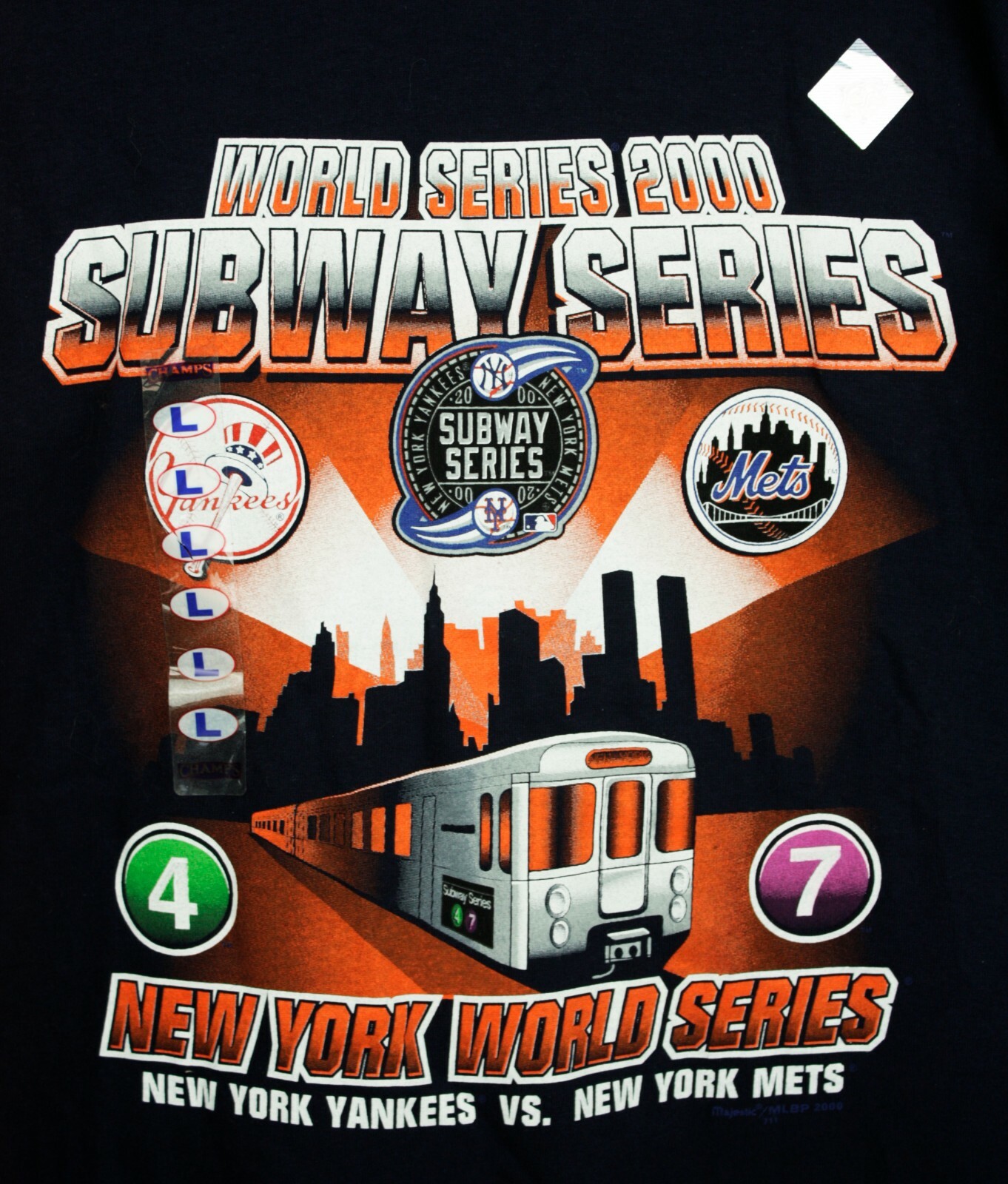 NOS MLB World Series 2000 Subway NY Yankees Mets Long… - Gem