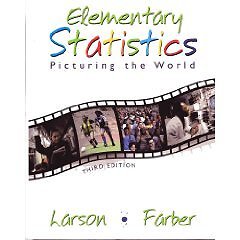 ELEMENTARY STATISTICS By Ron Larson & Elizabeth Farber - Hardcover ...