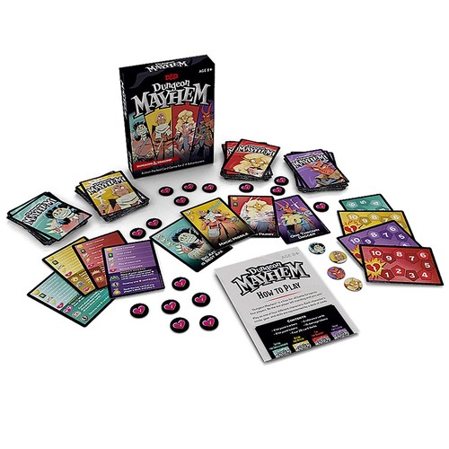 Dungeon Mayhem monster madness Mayhem Card Game 2-4 Players - Family ...