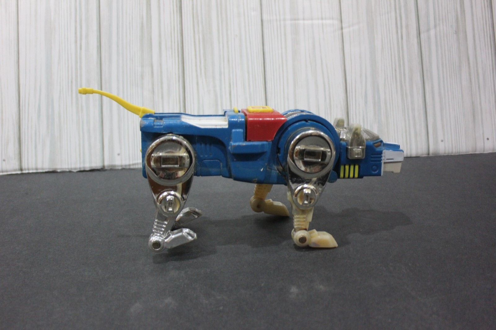 Vintage 1980s Voltron #4 Blue Lion Golion Die Cast Metal Robot Taiwan ...