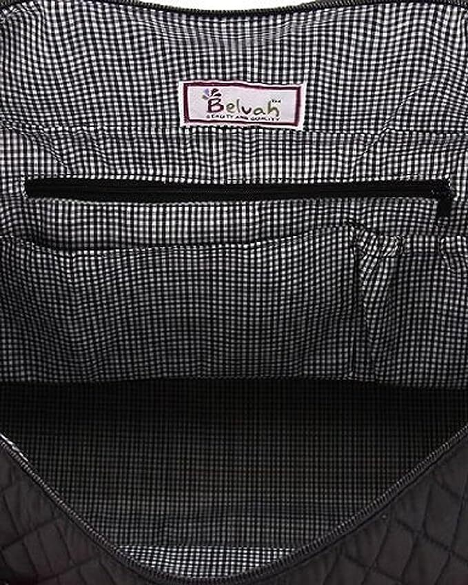 New Belle Voir Large Travel Duffle Bag in 3 Colors Black, Black Pink ...