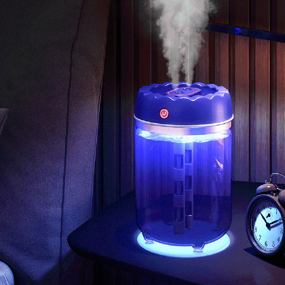 Electric Humidifier Aroma Mist Maker 1800ML Large Capacity Double ...