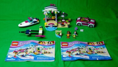 Lego Friends • Andrea's Speedboat Transporter • 41316 (309 Pieces) Car ...