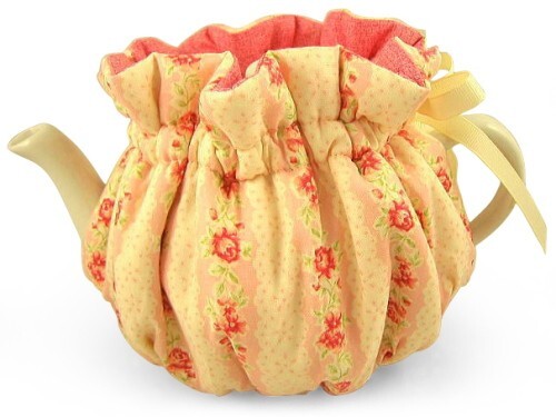 NWT Thistledown Handcrafted Wrap Around Tea Cozy M size 4 Cups Pink ...