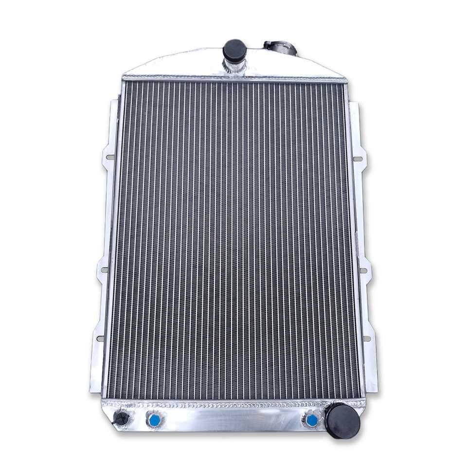 3 ROW Aluminum Radiator For 1938 Chevy Hot Street Rod 350 V8 Tranny ...