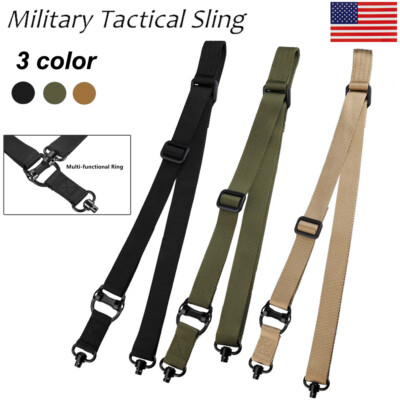 Adjustable Quick Release QD Sling 1 / 2 Point Multi Mission for Rifle ...