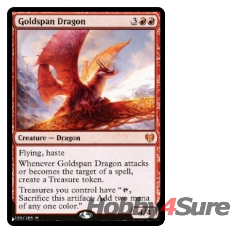 Goldspan Dragon M/NM Magic: The Gathering MTG Mystery Booster/the List ...