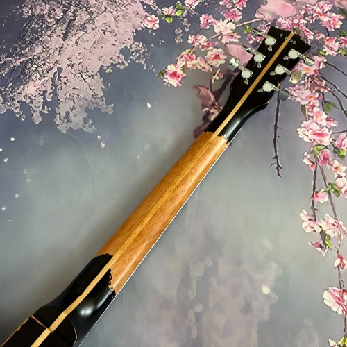 LP matt black electric guitar vintage Neil Young P90 Pickup Christmas ...