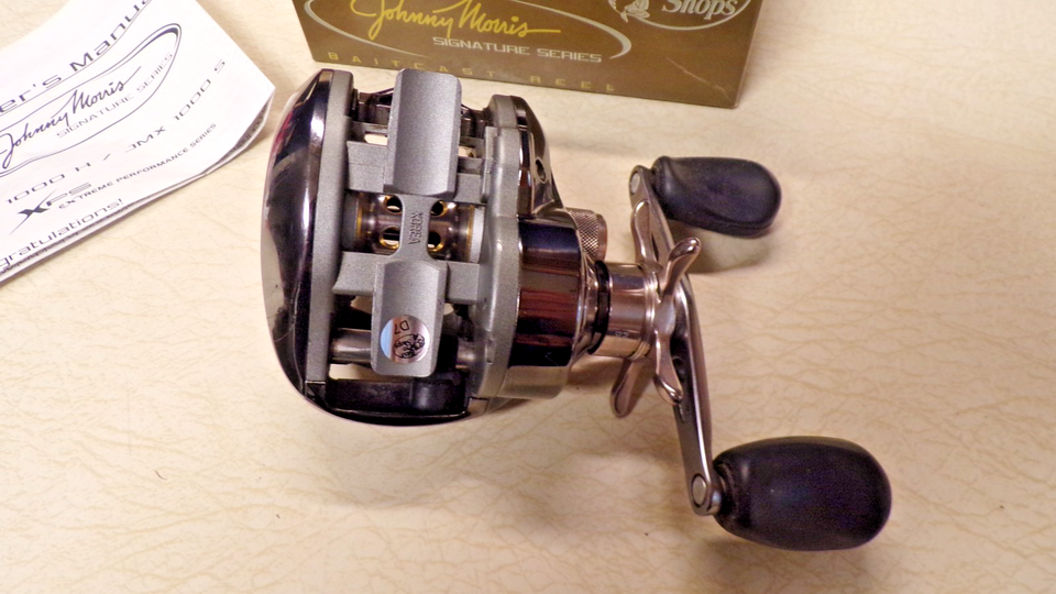 BASS PRO SHOPS FISHING REEL - JOHNNY MORRIS JMX-10HC - 10 BALL B ...