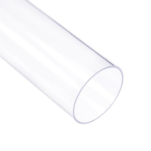 Clear Rigid PVC Pipe 30mm ID x 32mm OD x 0.6m Round Tube Tubing | eBay