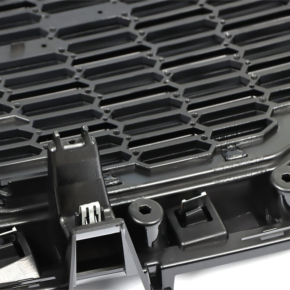 Fit For 2021 2022 Gmc Yukon/yukon XL Denali Black Front Bumper Grille ...