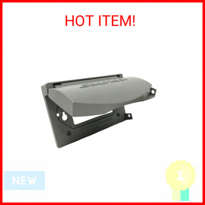 Sealproof 1-Gang Horizontal Weatherproof Outdoor Metal Flat Outlet ...