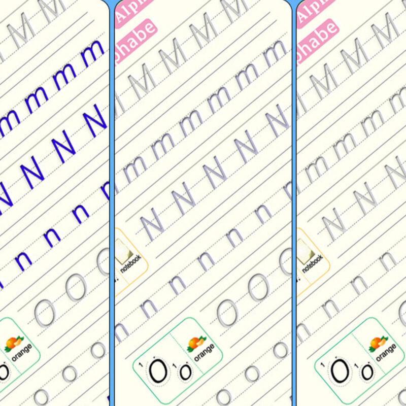 English Grooved Handwriting Practice Book For Children's Magic ...