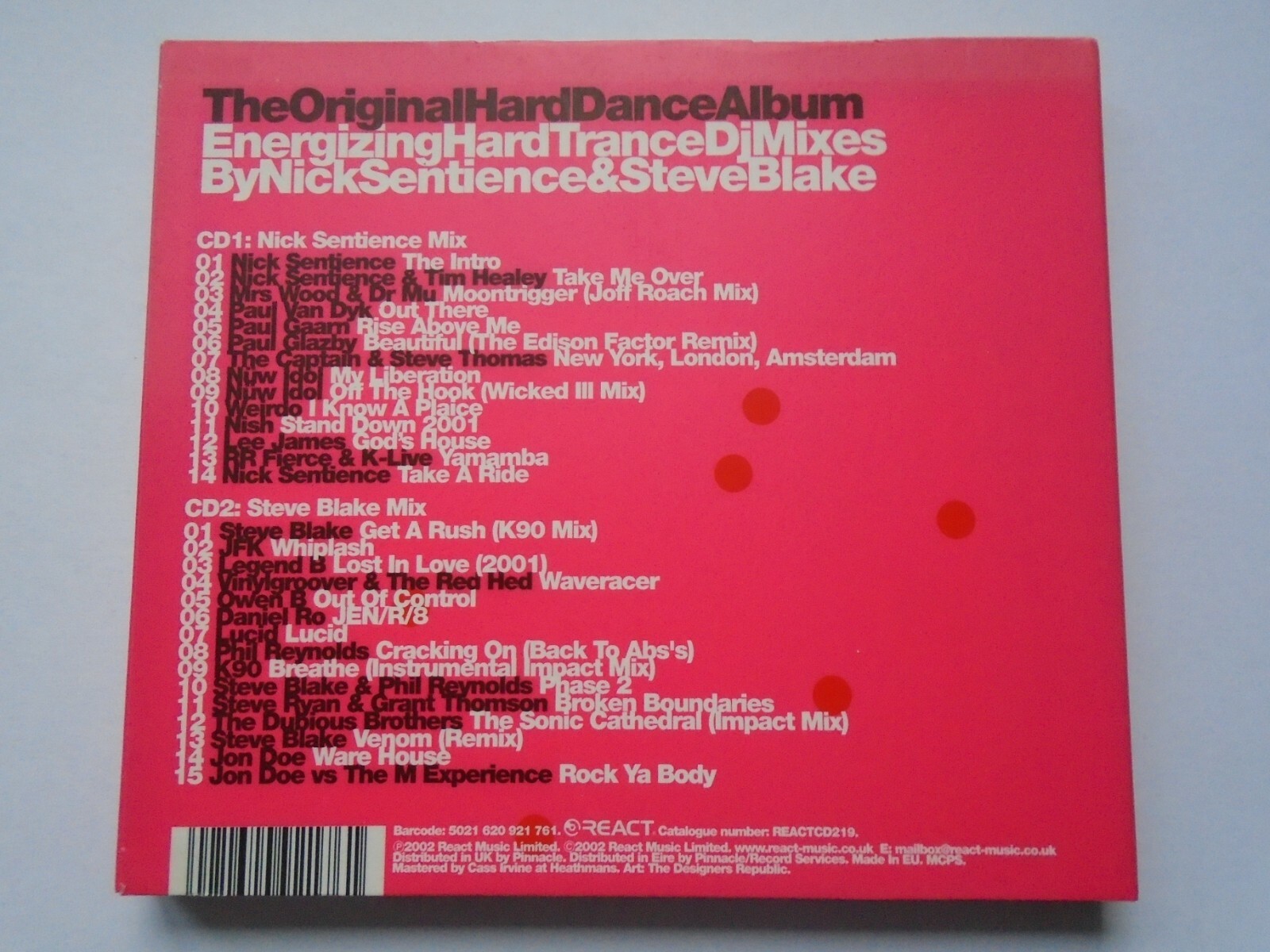 Various Artists - Reactivate Energized (2002) for sale online | eBay