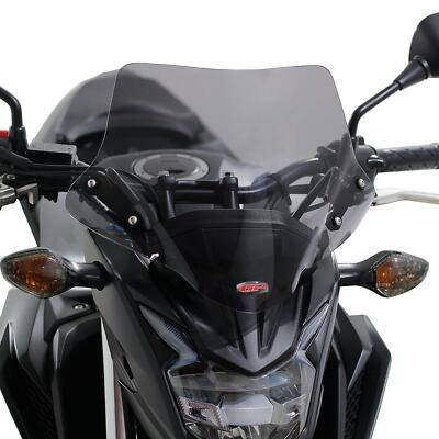Honda CB500F windscreen 30cm smoke 2013-18 | eBay