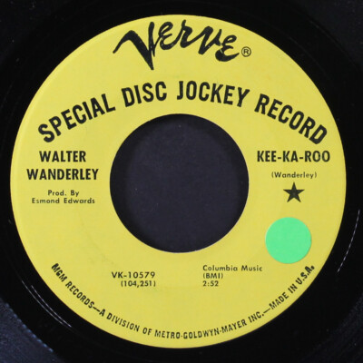 WALTER WANDERLEY: kee-ka-roo / sensuous VERVE 7" Single 45 RPM | eBay