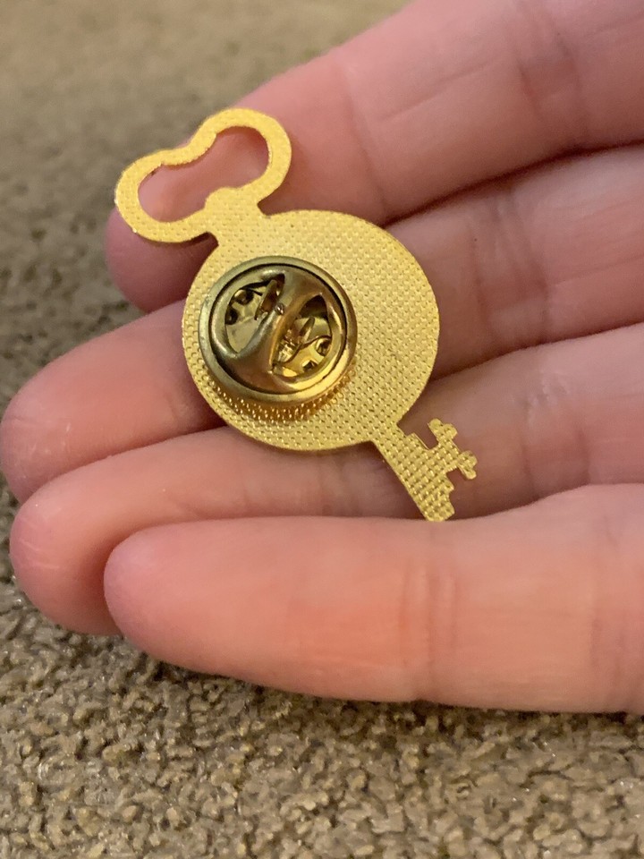 Vintage City Of McDonough Georgia Key Gold Tone Enamel Lapel Pin (GW4 ...