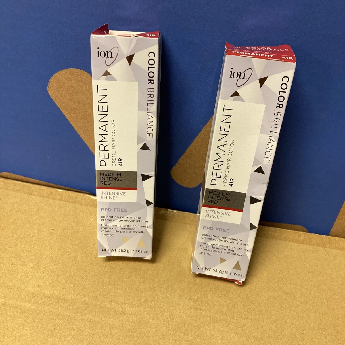 Medium Intense Red Ion Hair Color