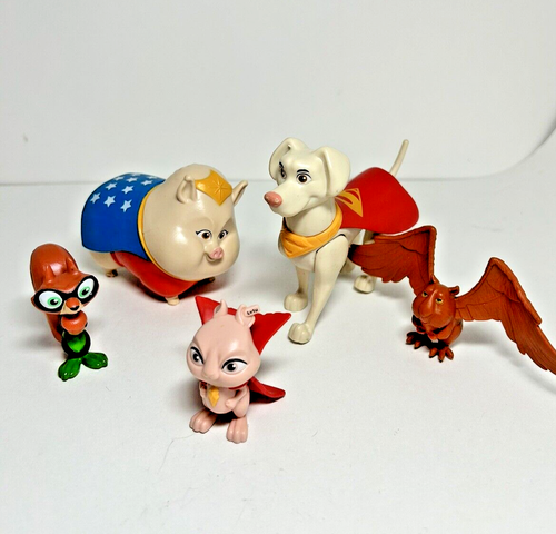 Fisher-Price DC League of Super-Pets Figure Multi-Pack, Set of 5 ...