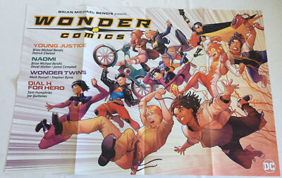 DC Comics promo poster ~ WONDER COMICS ~ 24x36 | eBay