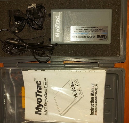 MyoTrac EMG Biofeedback System (SA4000P/SA4001P) Case No Instruction ...