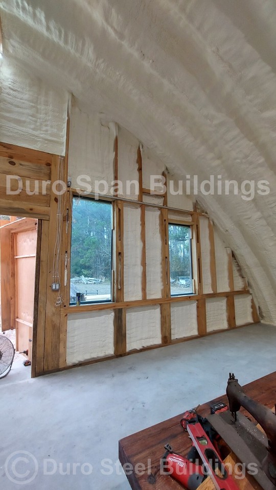 DuroSPAN Steel 40x30x18 Metal Barndominium Style Home Buildings Open ...