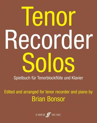 Brian Bonsor | Tenor Recorder Solos | Broschüre | Englisch (2003 ...