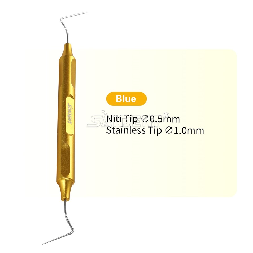 Dental Oral Endo Condenser Gutta Percha Filler Tips Hand Plugger NITI ...