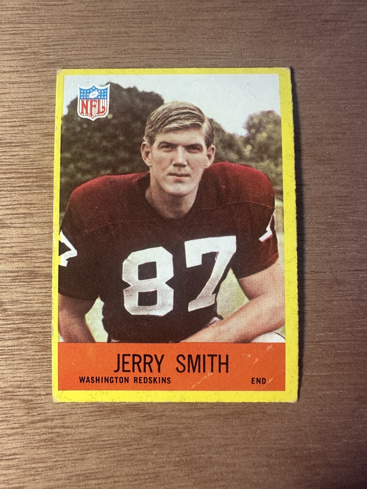 1967 Philadelphia Jerry Smith Washington Redskins #189 | eBay