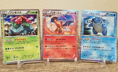 Charizard Blastiose Venusaur Pokemon HOLO Freeze bolt Boundaries ...