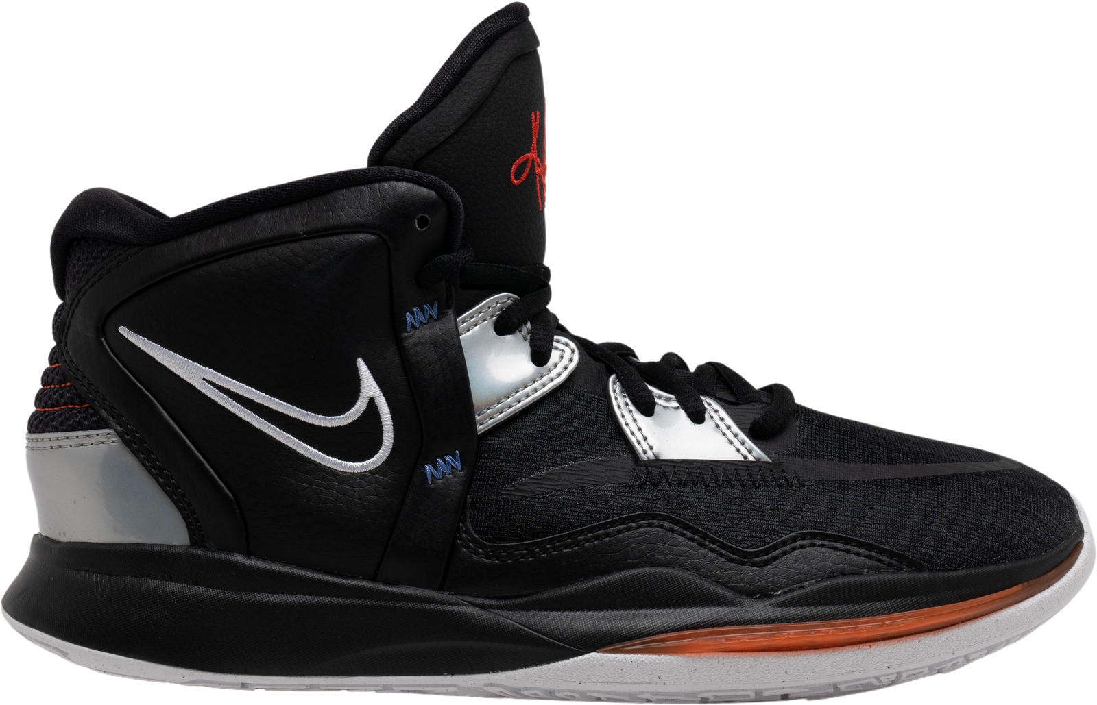 Size 5.5 (GS) - Nike Kyrie 8 Infinity Mid Fire and Ice for sale online ...