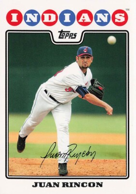 Juan Rincon Topps 2008 Baseball Card #UH156 | eBay