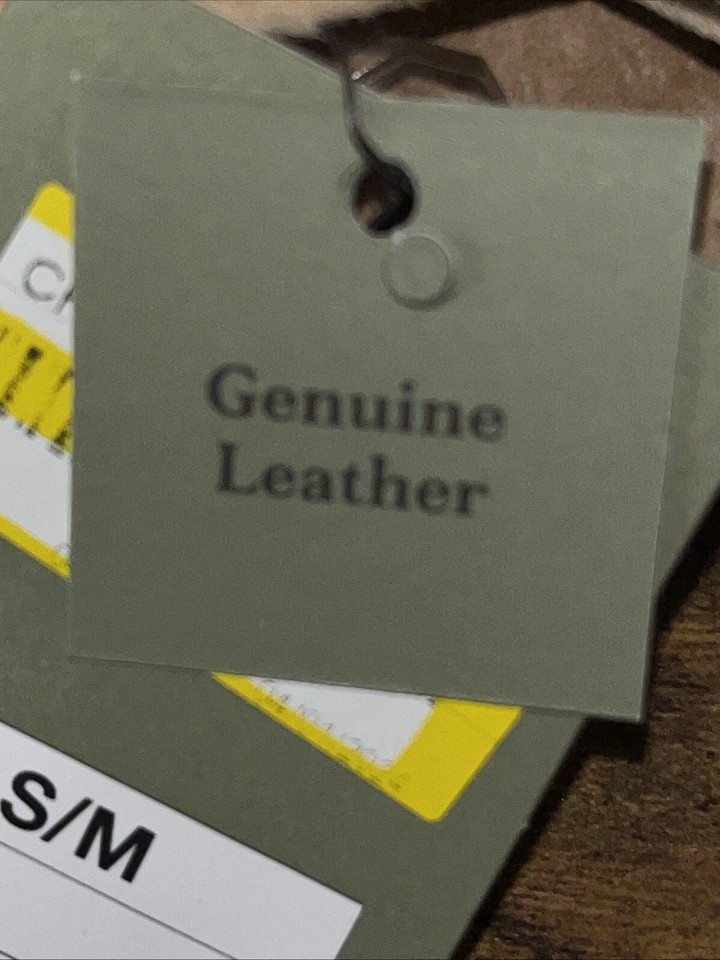 Men's Mixed Leather Dress Pig Suede Mittens - Goodfellow & Co Tan S/M ...